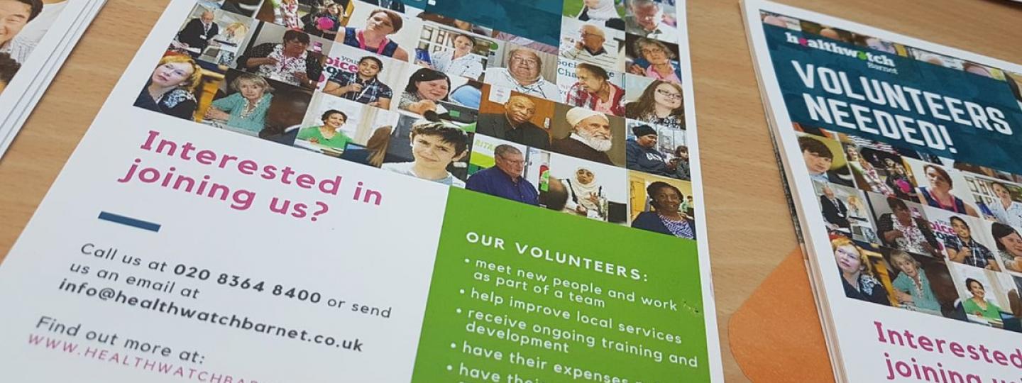 Volunteer | Healthwatch Barnet